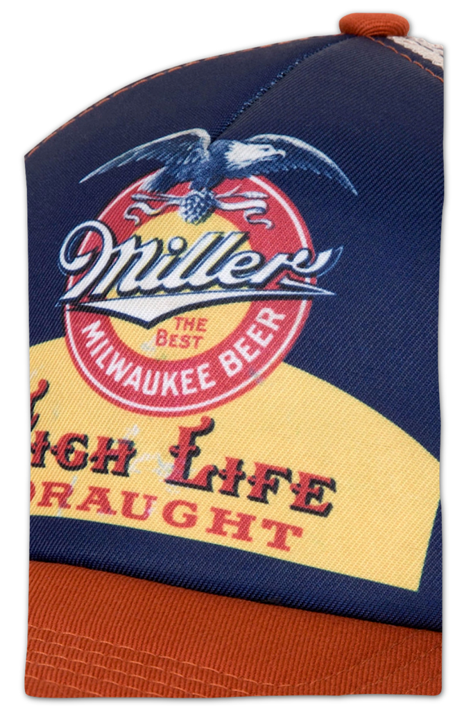 Miller High Life Mesh Snapback Hat