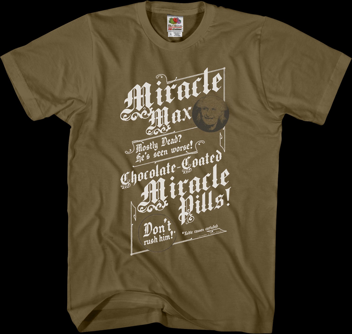 Miracle Max Princess Bride Shirt: Princess Bride Mens T-shirt