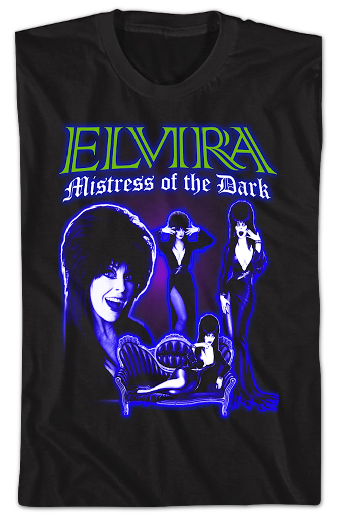 Mistress of the Dark Collage Elvira T-Shirt