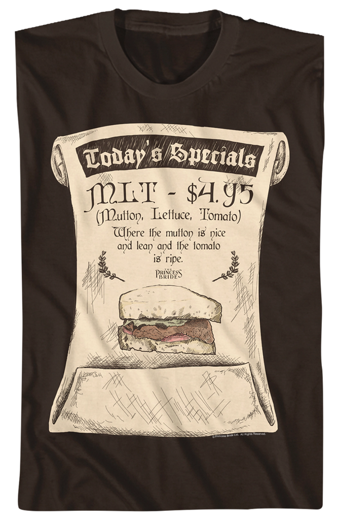 MLT Princess Bride T-Shirt: Princess Bride Mens T-Shirt