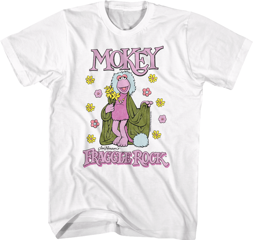 Mokey Flowers Fraggle Rock T-Shirt