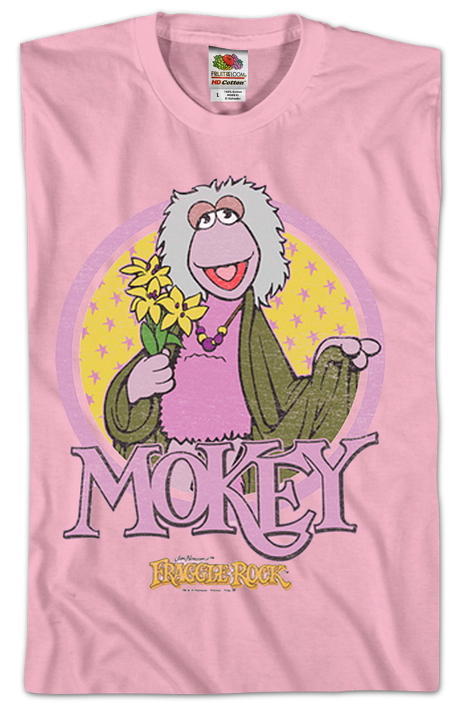 Mokey Fraggle Rock T-Shirt: Fraggle Rock Mens T-Shirt