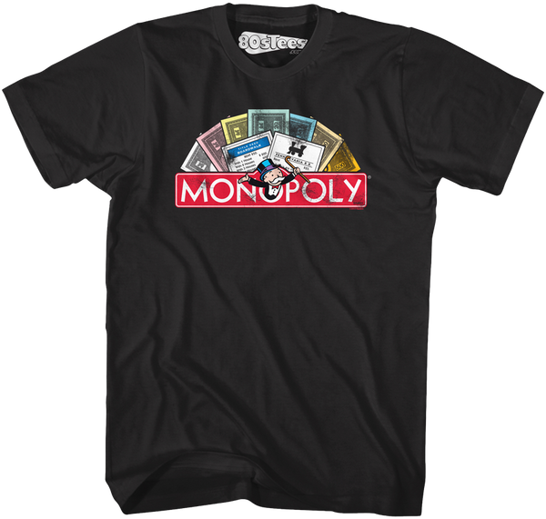 Money Monopoly T-Shirt: Monopoly Mens T-shirt