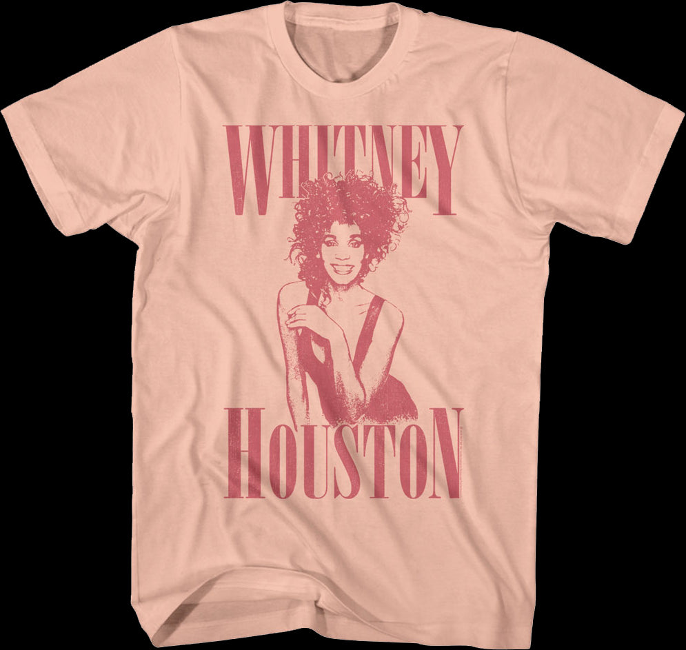 Monochrome Whitney Houston T-Shirt