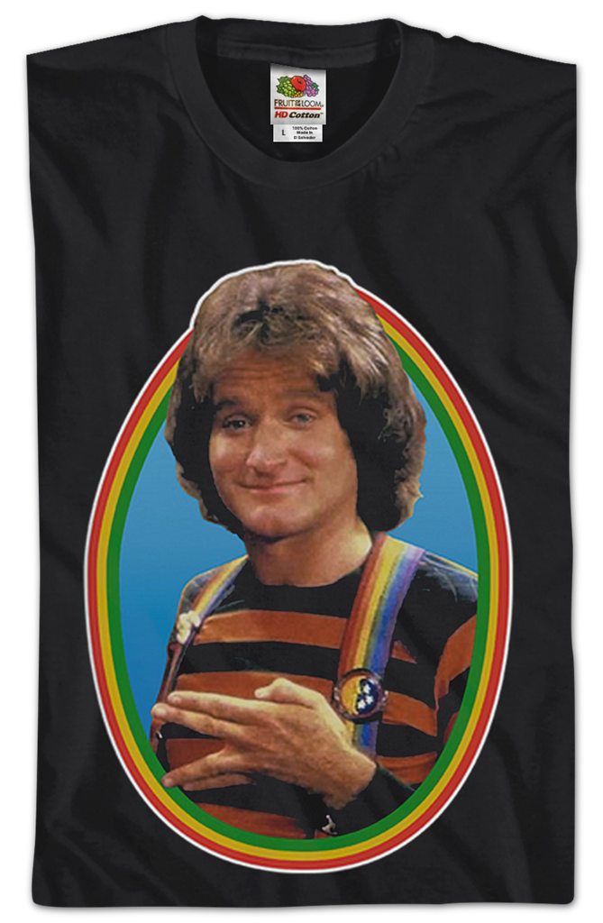 Mork From Ork Mork and Mindy T-Shirt