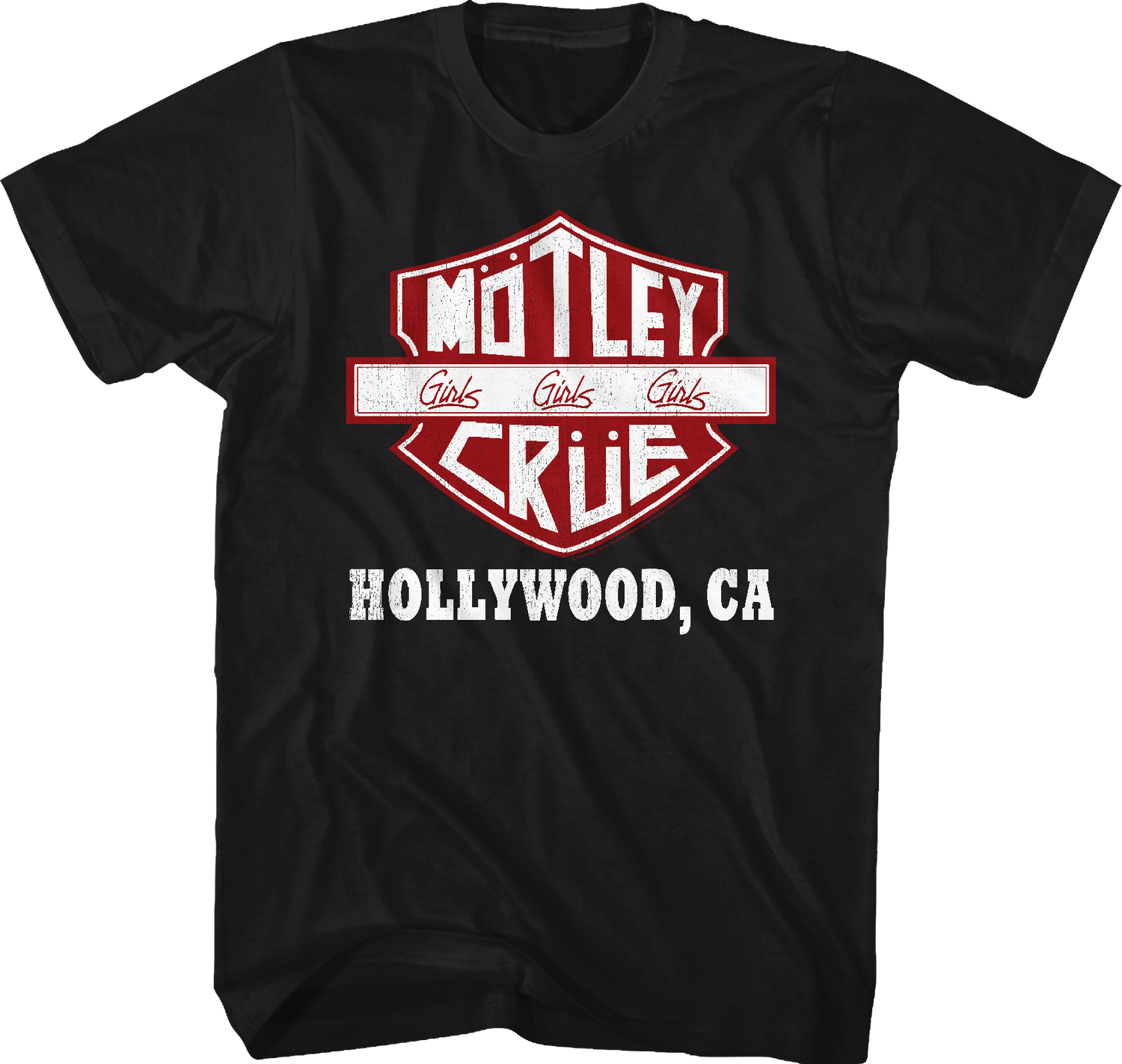 Motorcycle Logo Motley Crue T-Shirt
