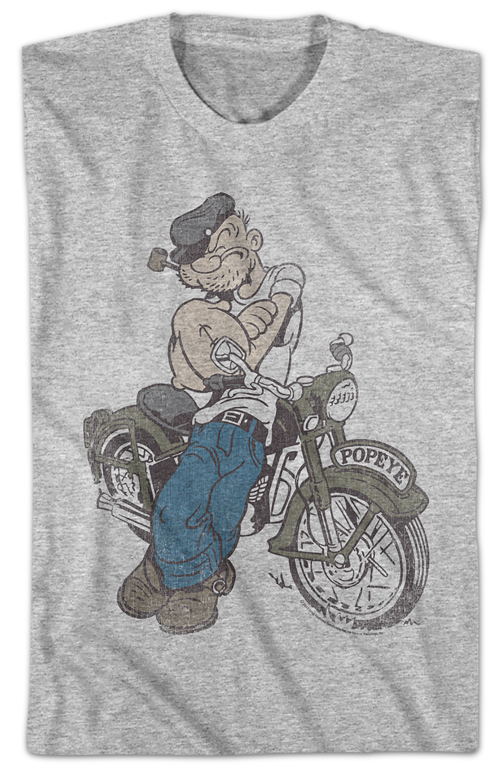 Motorcycle Popeye T-Shirt