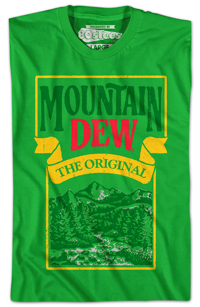 Mountain Label Mountain Dew T-Shirt
