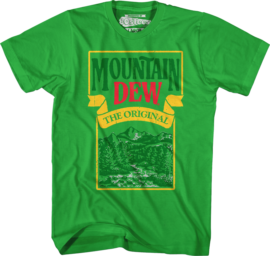 Mountain Label Mountain Dew T-Shirt