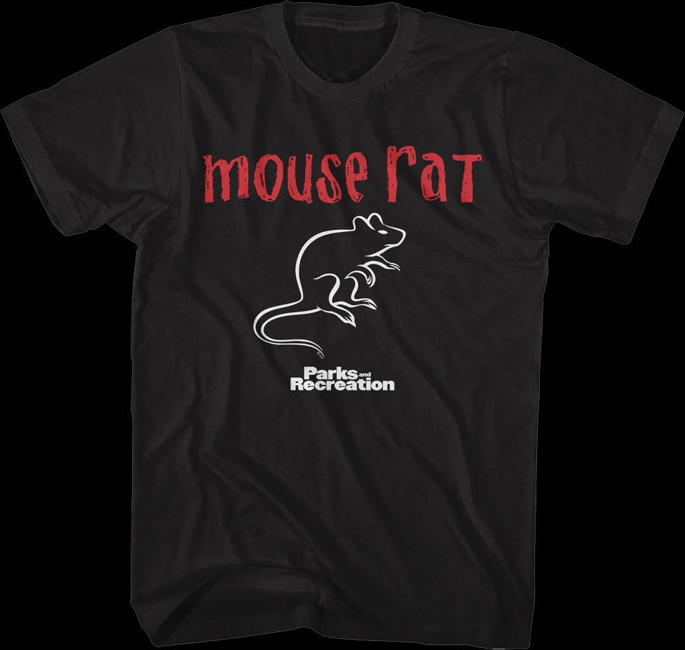 Mouse Rat Logo Parks and Recreation T-Shirt