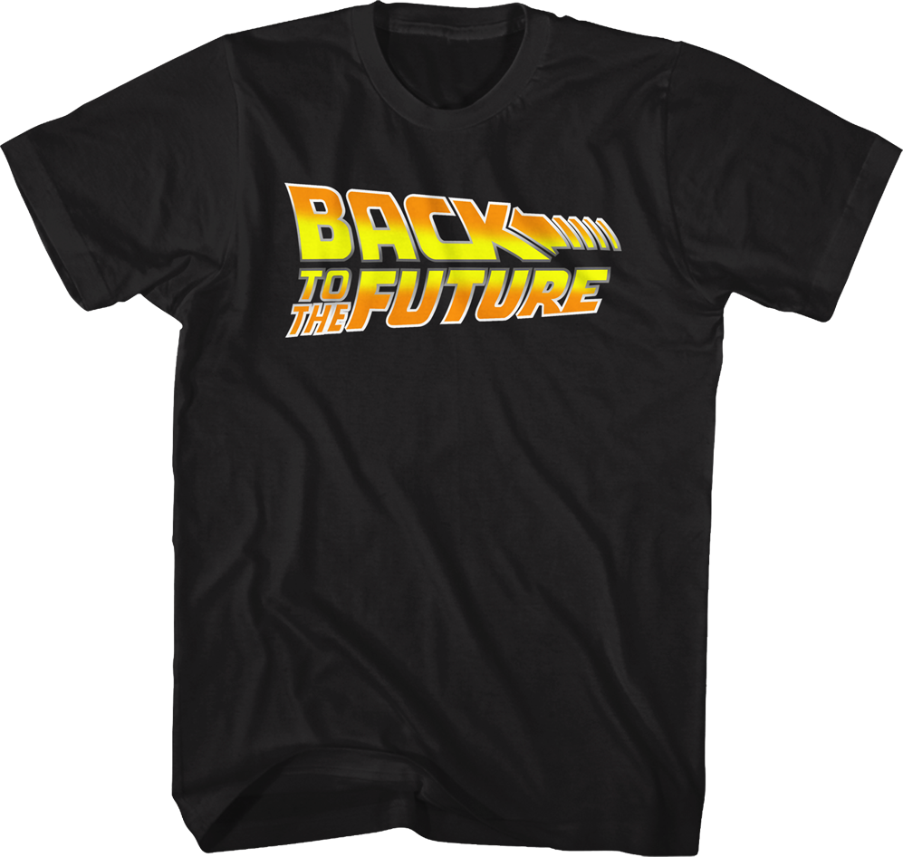 Movie Logo Back to the Future T-Shirt: Back To The Future Mens T-shirt