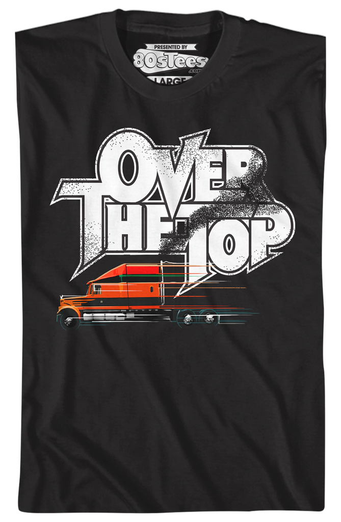 Movie Logo Over The Top T-Shirt: Over The Top Mens T-Shirt