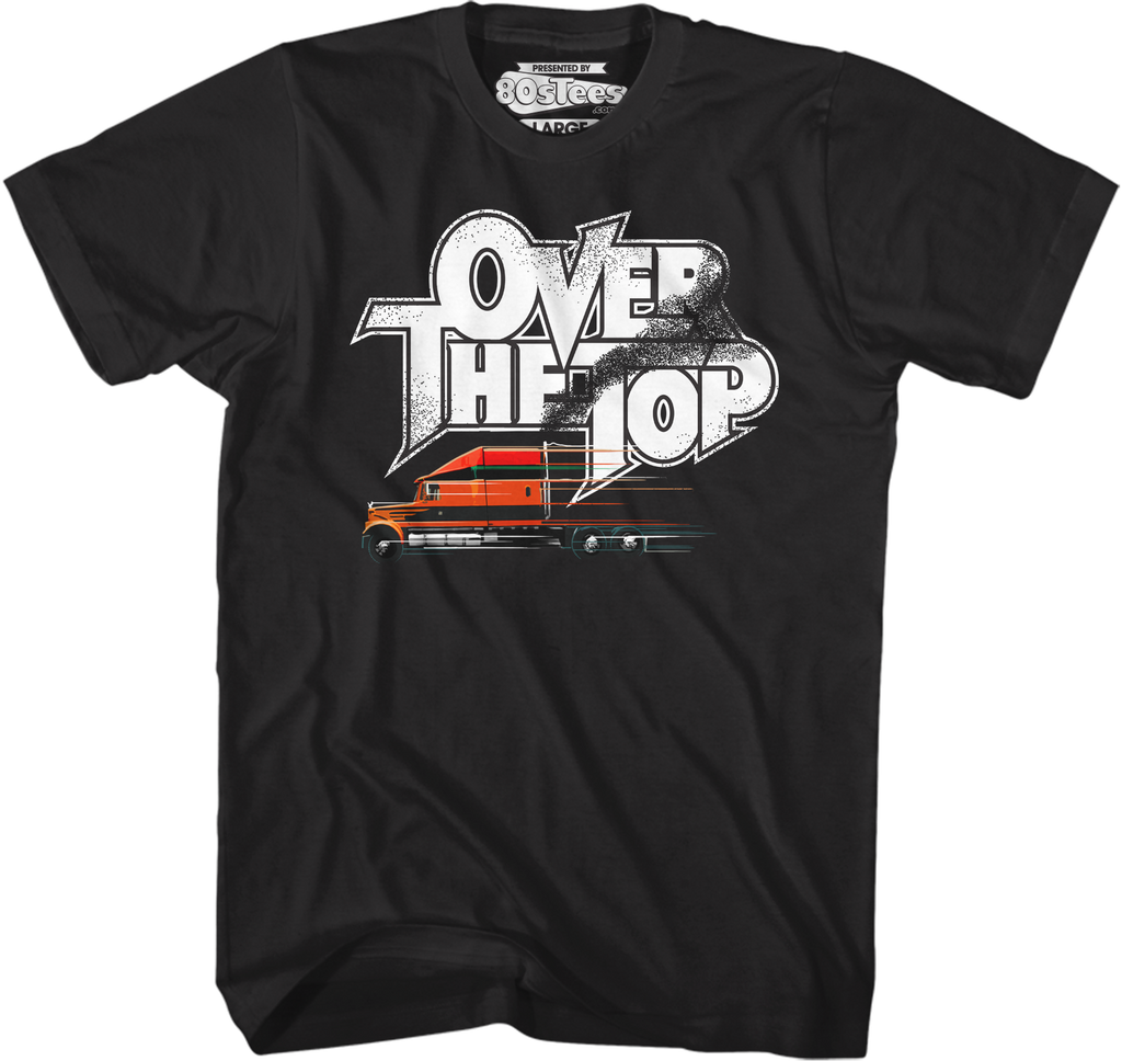 Movie Logo Over The Top T-Shirt: Over The Top Mens T-Shirt