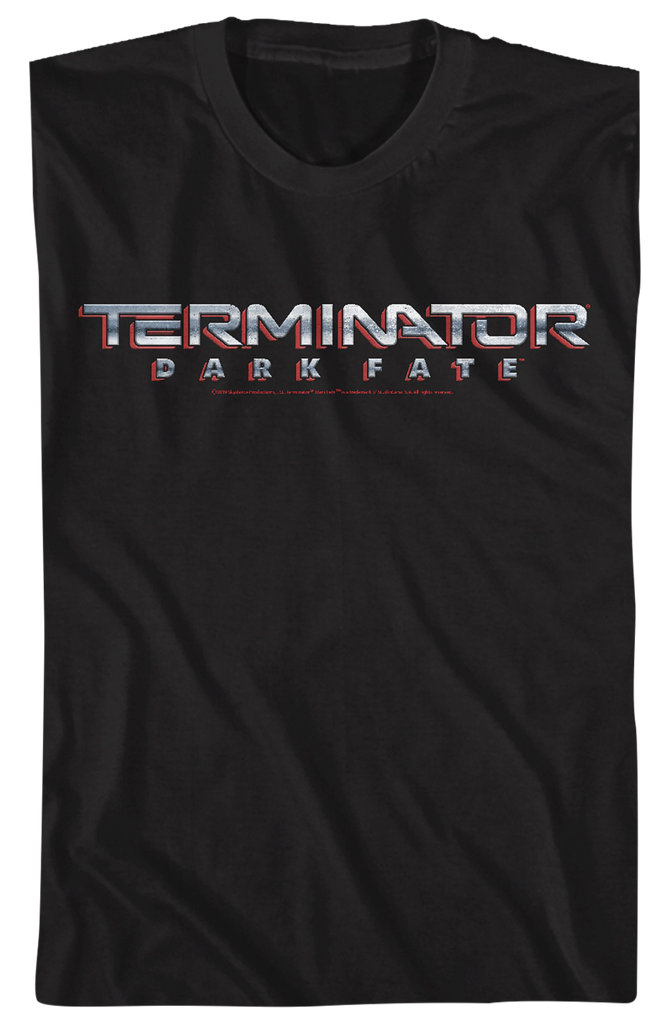 Movie Logo Terminator Dark Fate T-Shirt