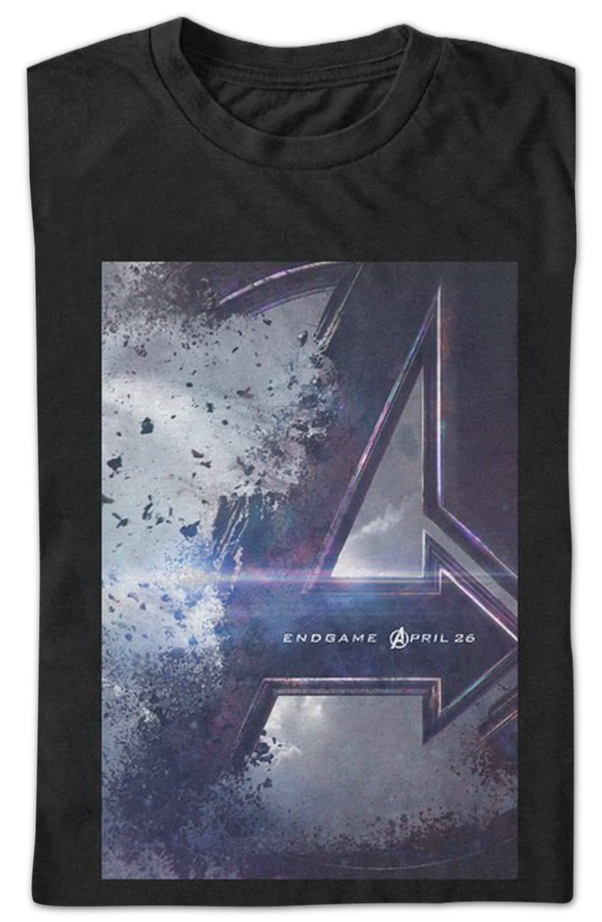 Movie Poster Avengers Endgame T-Shirt