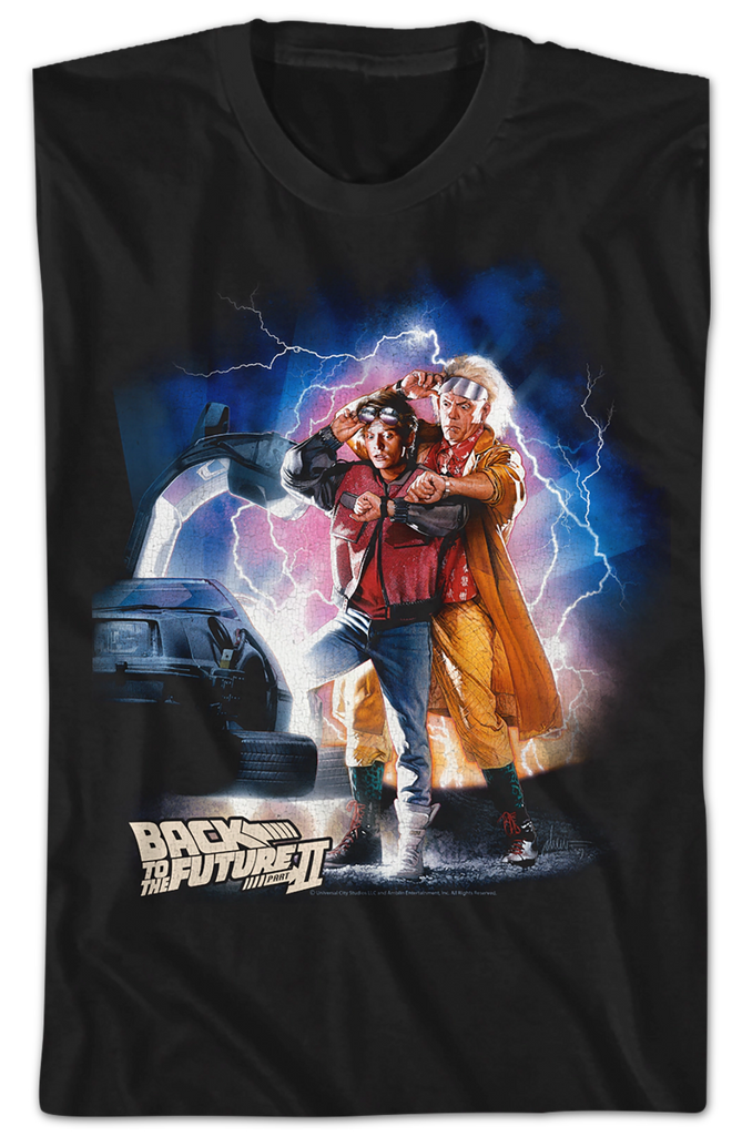 Movie Poster Back To The Future Part II T-Shirt