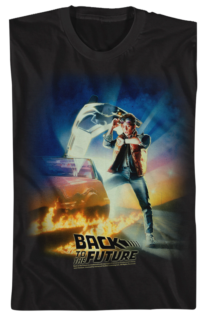 Movie Poster Back To The Future Shirt
