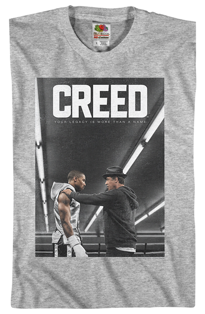Movie Poster Creed T-Shirt Men's Rocky