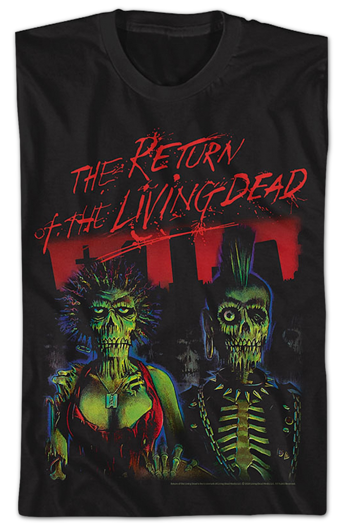 Movie Poster Return Of The Living Dead T-Shirt