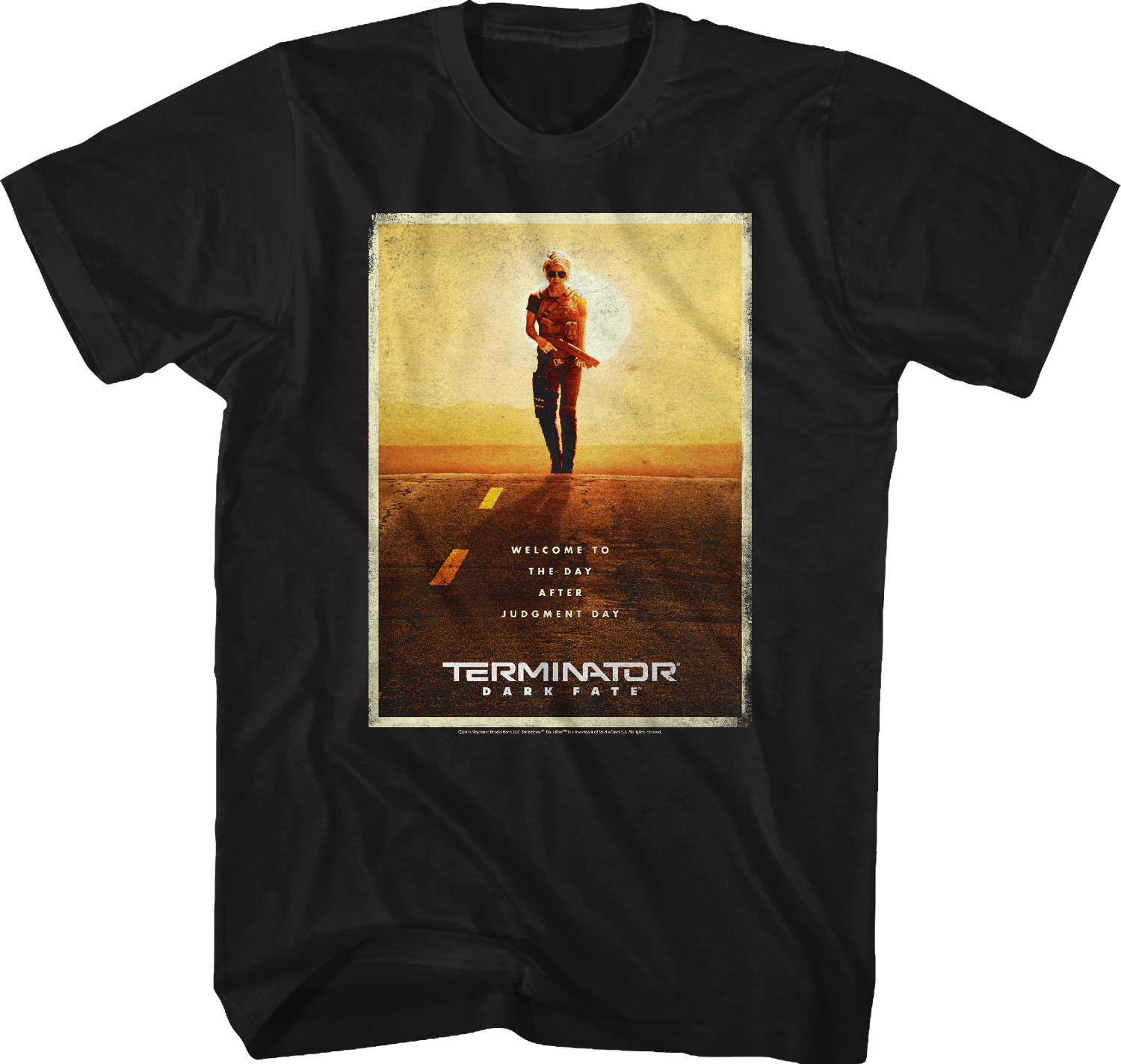Movie Poster Terminator Dark Fate T-Shirt