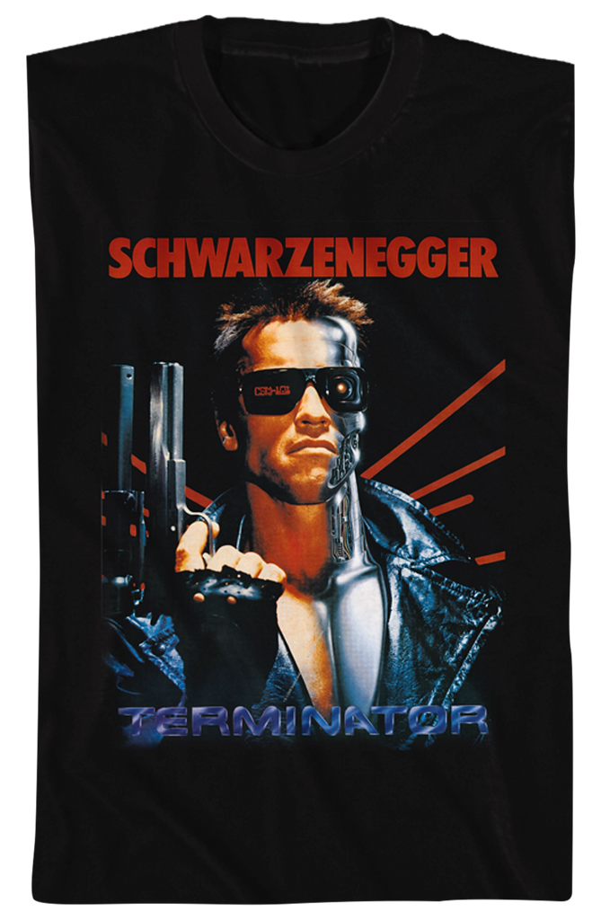 Movie Poster Terminator Shirt: Terminator Mens T-shirt