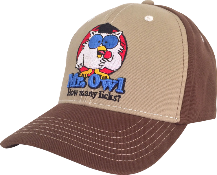 Mr. Owl How Many Licks Tootsie Pop Adjustable Hat