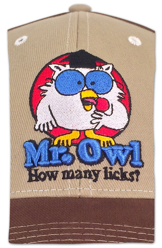 Mr. Owl How Many Licks Tootsie Pop Adjustable Hat