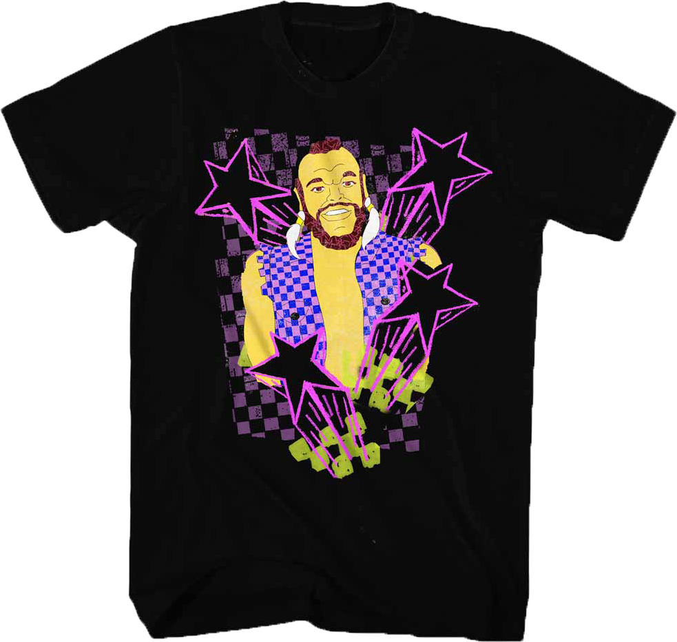 Mr. T Animated Series T-Shirt: Mr. T Mens T-Shirt