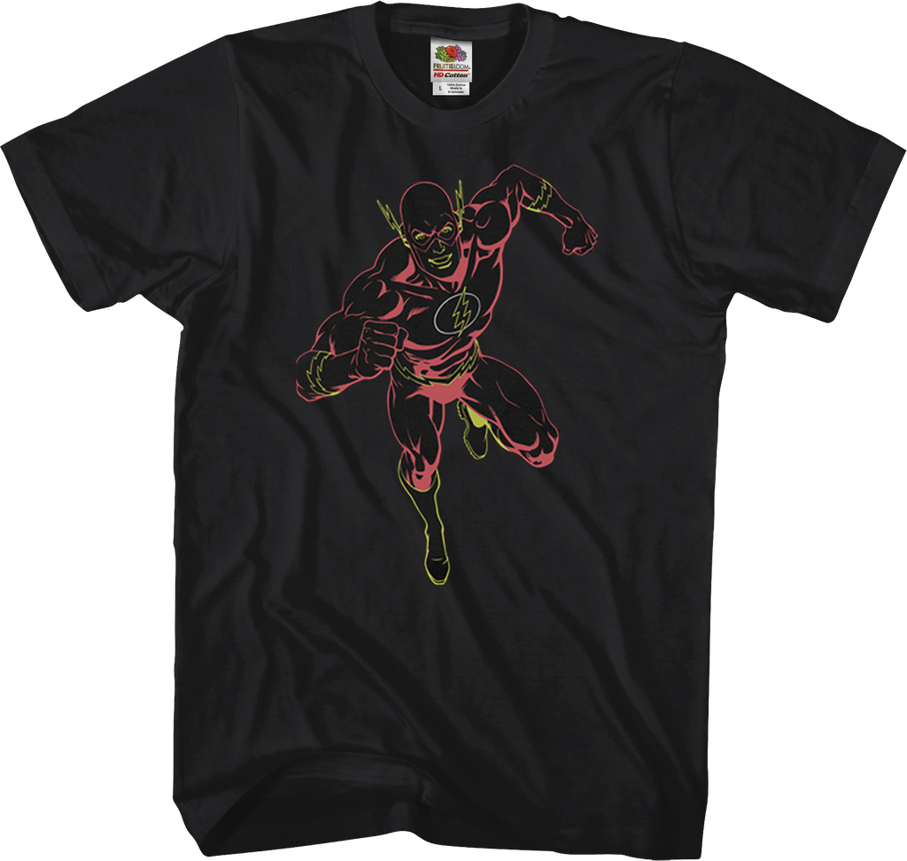 Neon Flash DC Comics T-Shirt