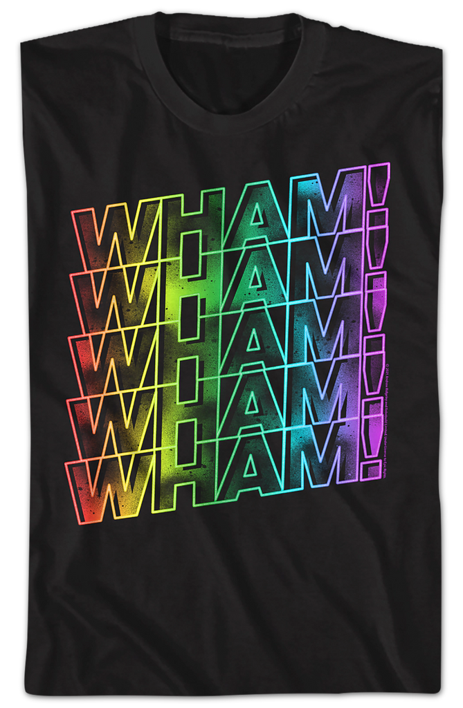 Neon Logo Wham T-Shirt