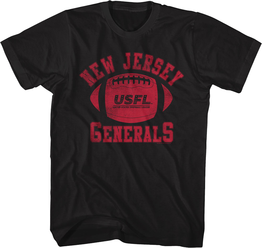 New Jersey Generals Football USFL T-Shirt
