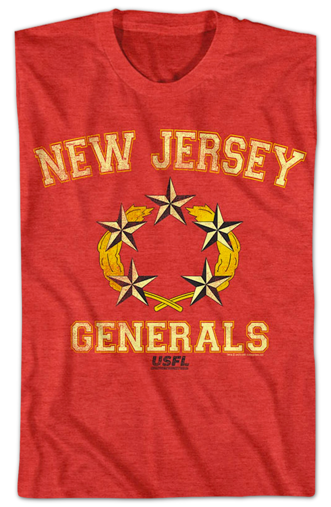 New Jersey Generals USFL T-Shirt