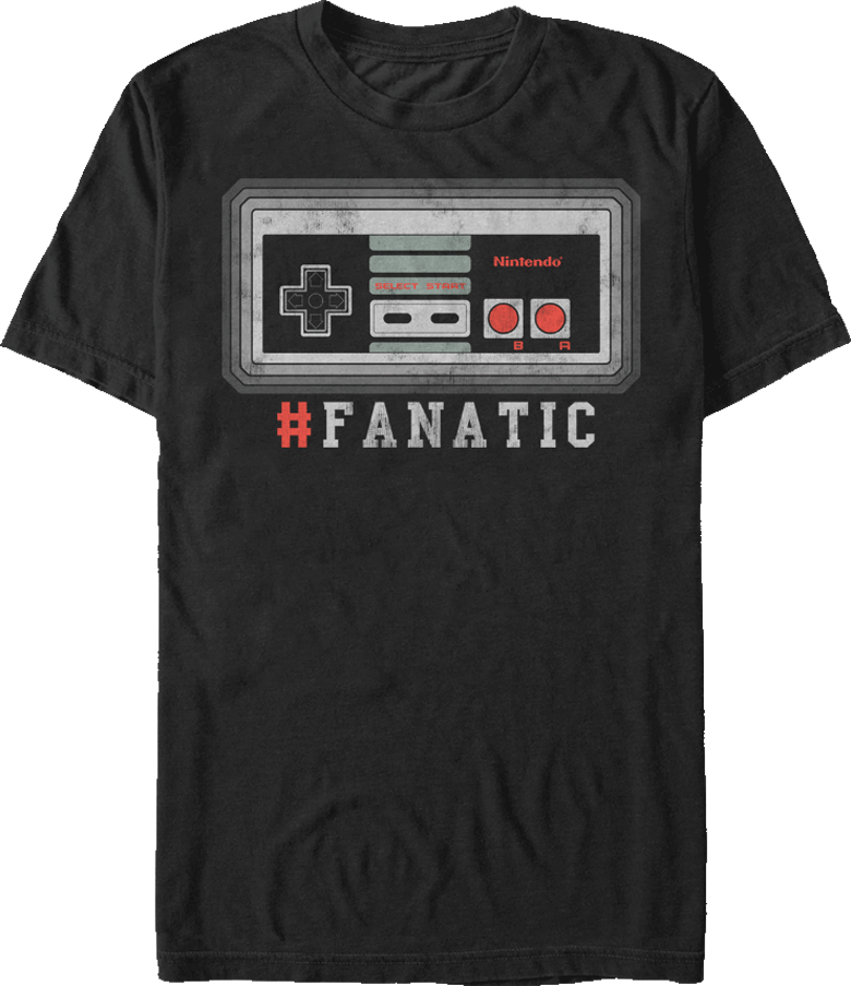 Nintendo Controller Fanatic T-Shirt