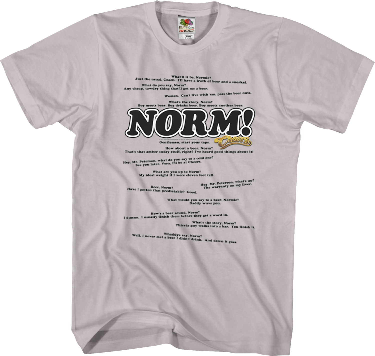 Normisms Cheers T-Shirt. Cheer Men's T-Shirt