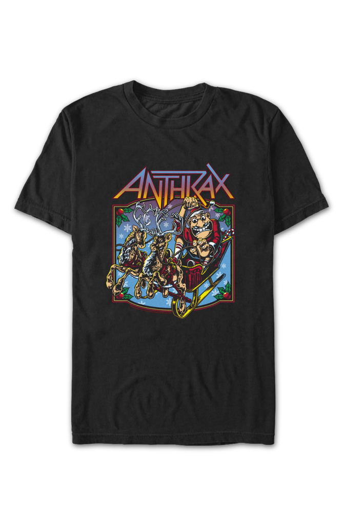 Not Man Is Coming To Town Anthrax T-Shirt