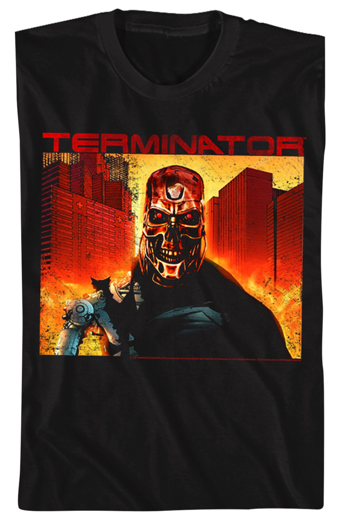 Nuclear Apocalypse Terminator T-Shirt