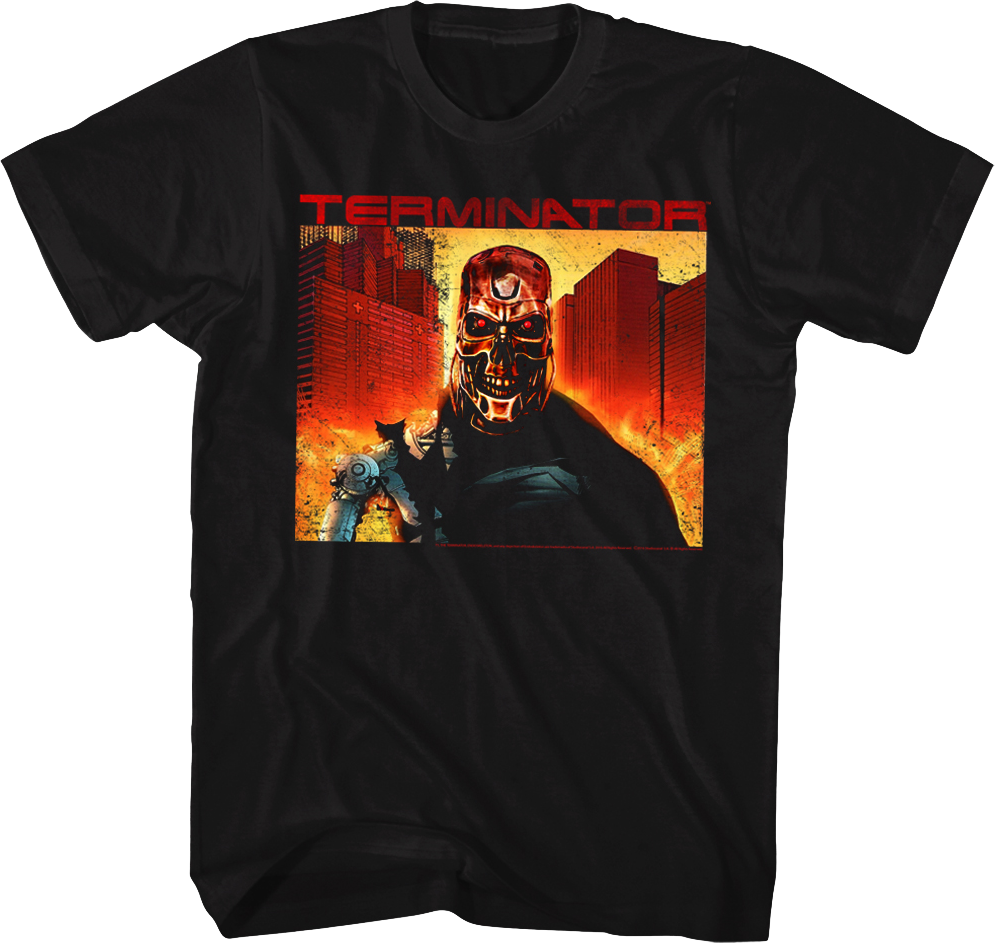 Nuclear Apocalypse Terminator T-Shirt