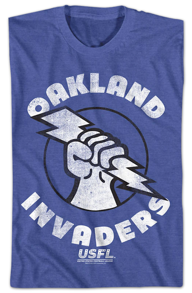 Oakland Invaders USFL T-Shirt
