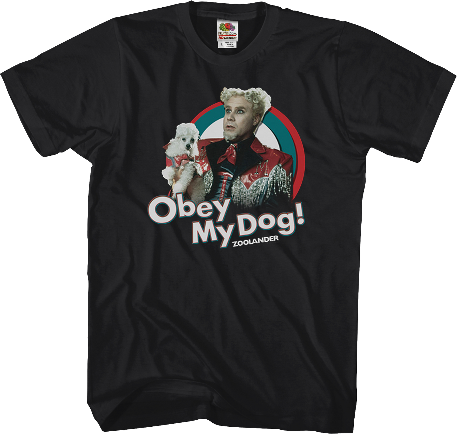 Obey My Dog Mugatu Shirt: Movies Zoolander T-shirt