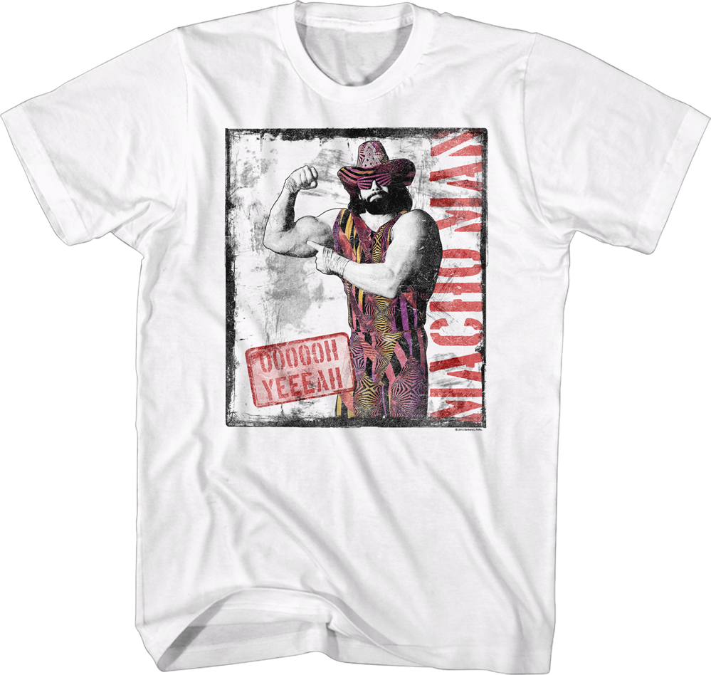 Ooooh Yeah Macho Man Shirt: 80s TV Wrestling T-shirt