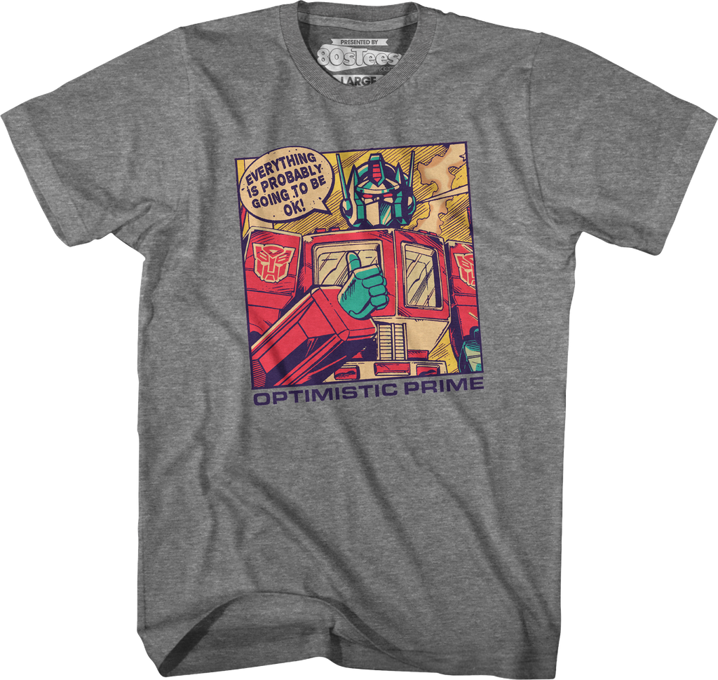 Optimistic Prime Transformers T-Shirt