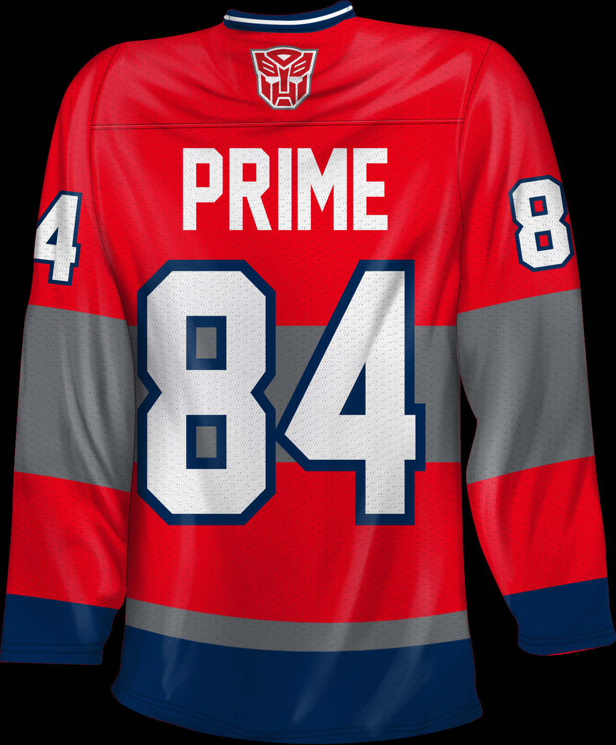 Optimus Prime Hockey Jersey: Transformers, Autobots Mens Jerseys