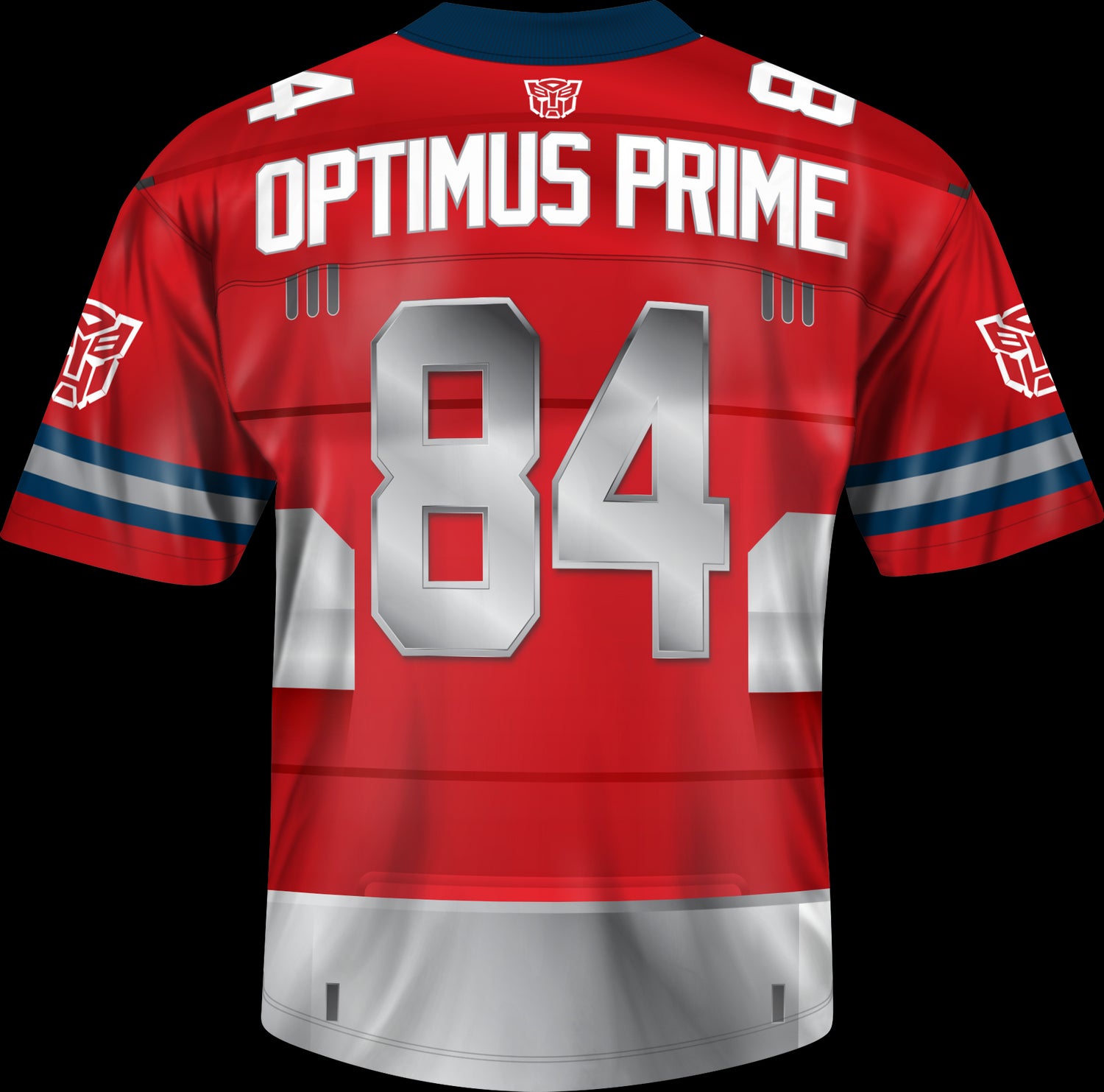 Optimus Prime Transformers Football Jersey