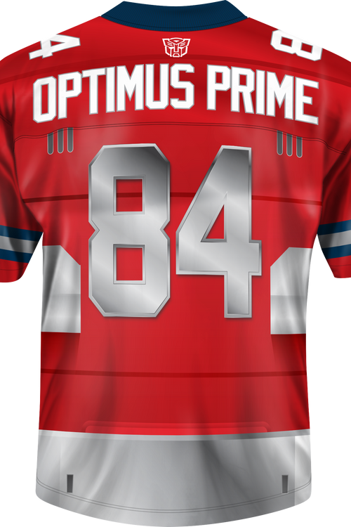 Optimus Prime Transformers Football Jersey