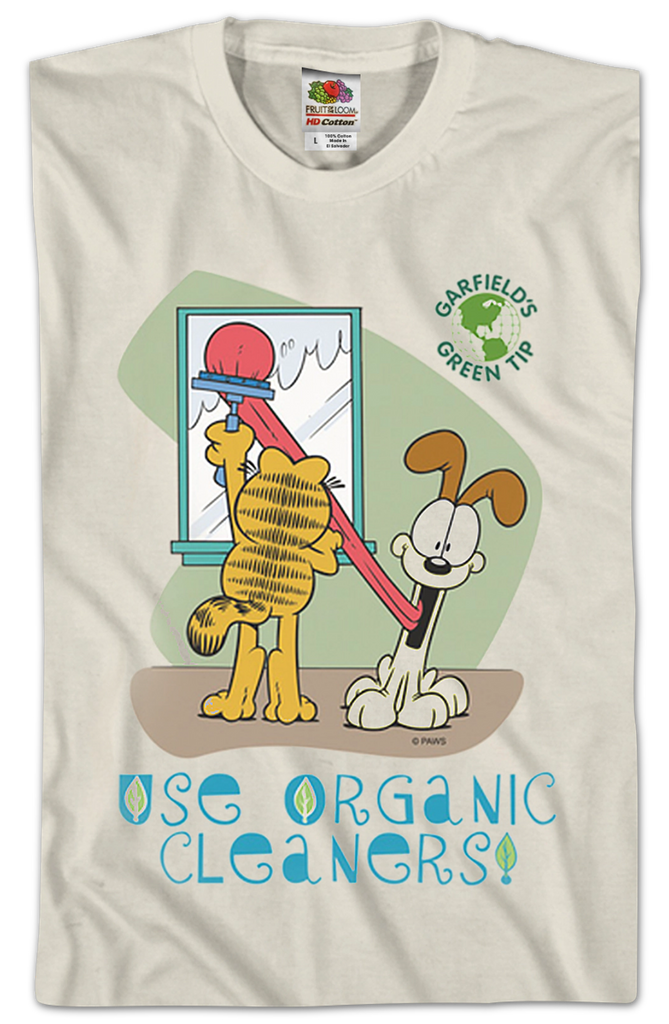 Organic Cleaners Garfield T-Shirt