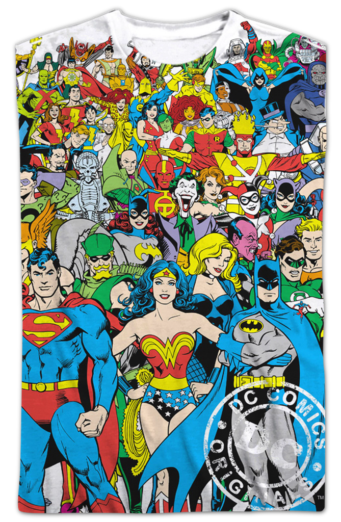 Original Universe DC Comics T-Shirt