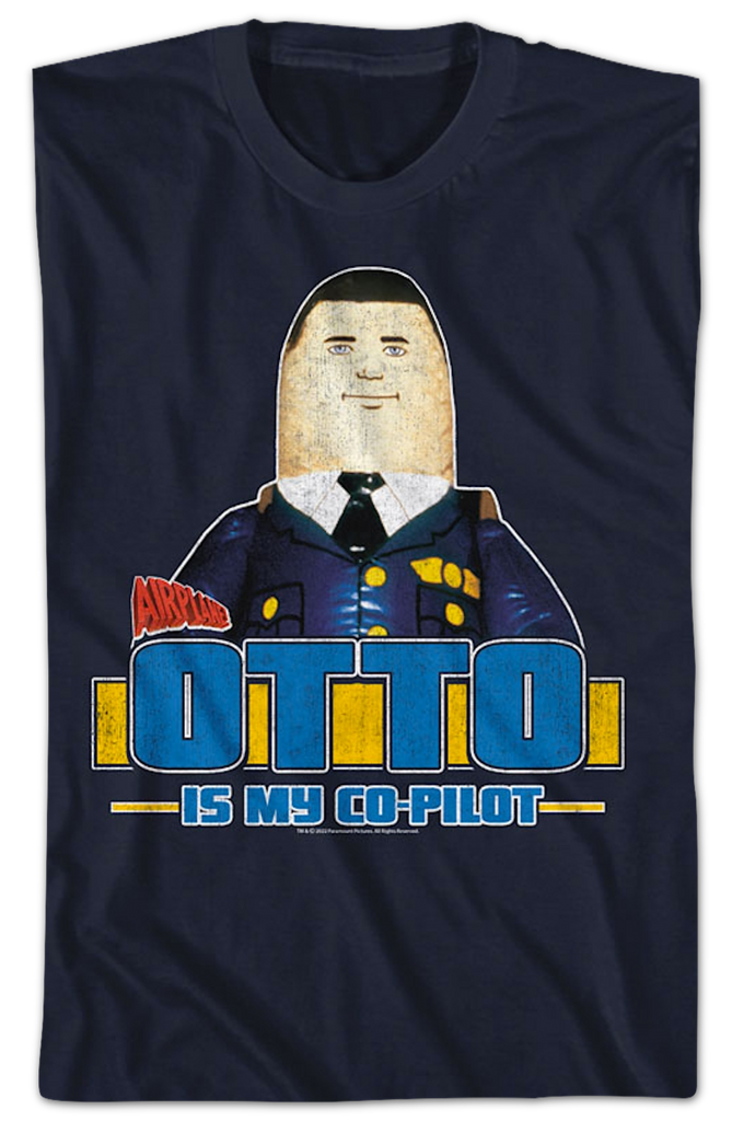 Otto Is My Co-Pilot Airplane T-Shirt