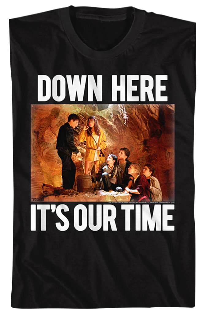 Our Time Goonies T-Shirt: Goonies Mens T-Shirt