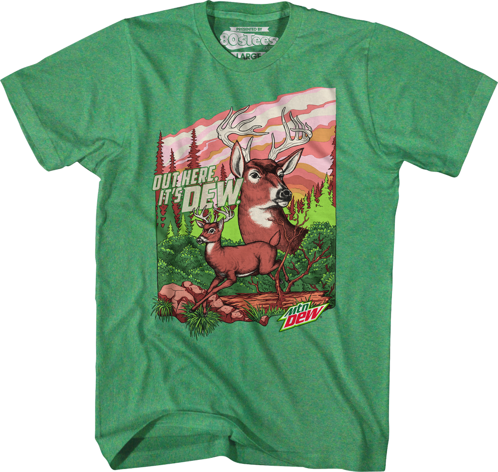 Out Here Mountain Dew T-Shirt