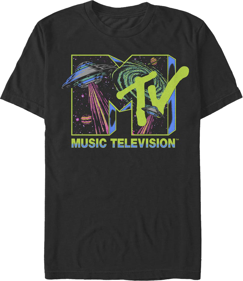 Outer Space Logo MTV Shirt